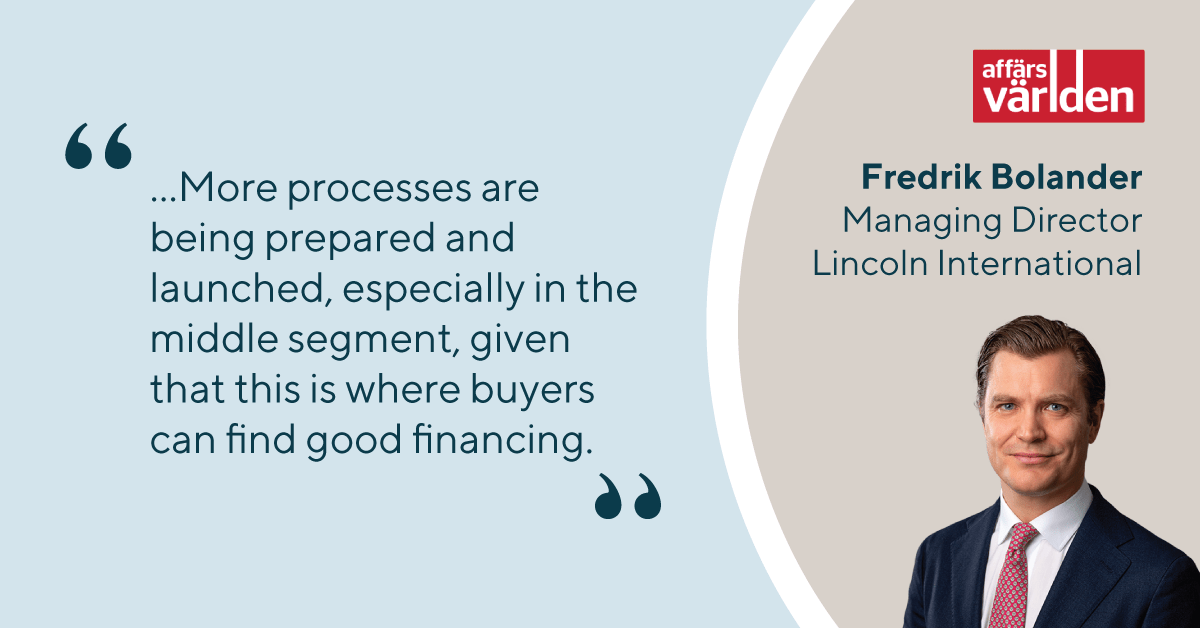 Affärsvärlden | Increasingly Lower Activity in the M&A Market - But ...