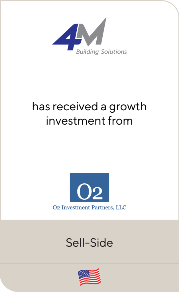 4M Building Solutions has received a growth investment from O2 ...