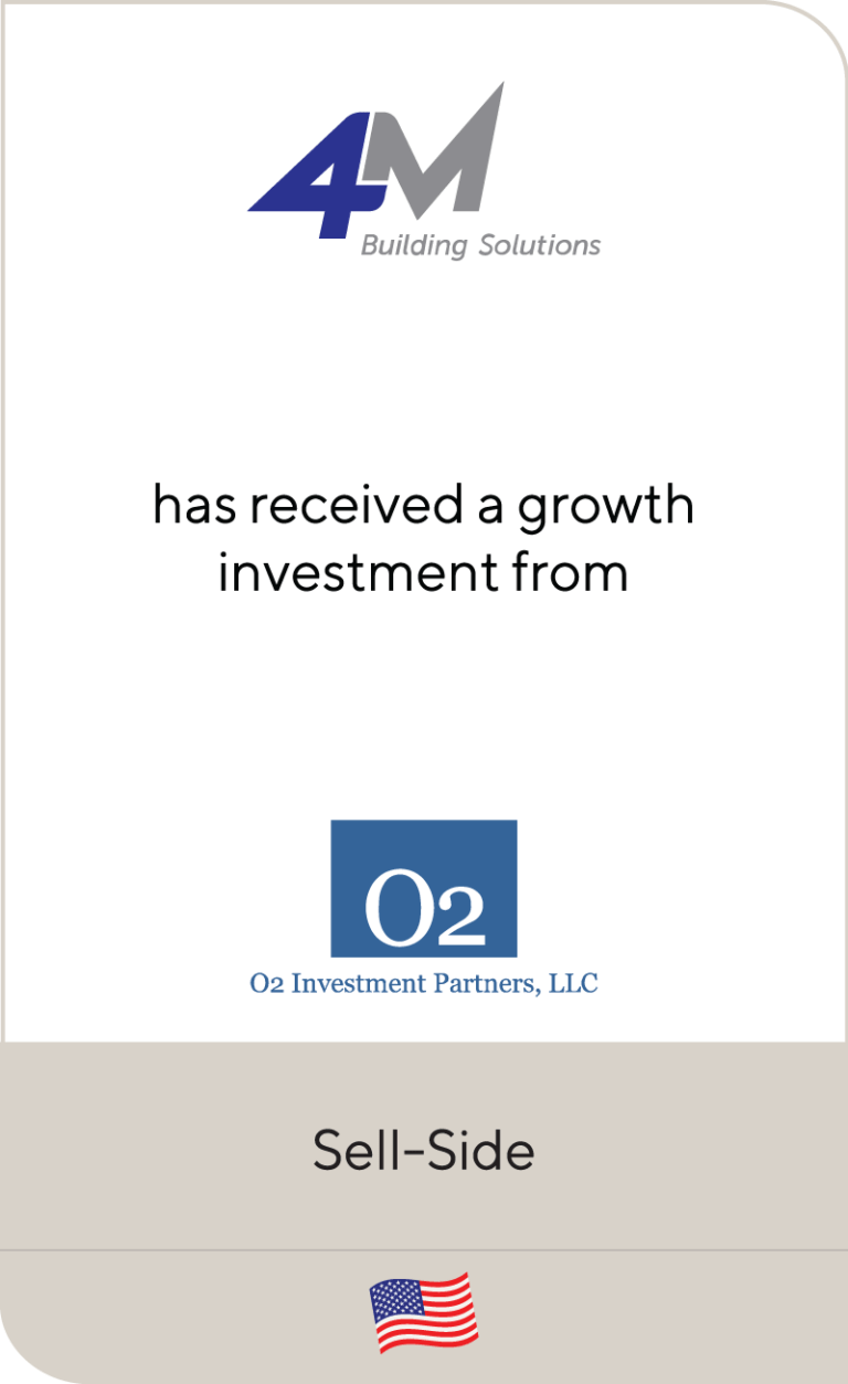 4M Building Solutions has received a growth investment from O2 ...