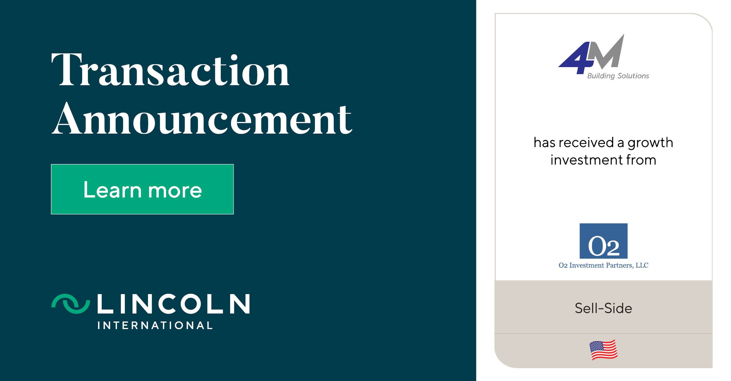 4M Building Solutions has received a growth investment from O2 ...