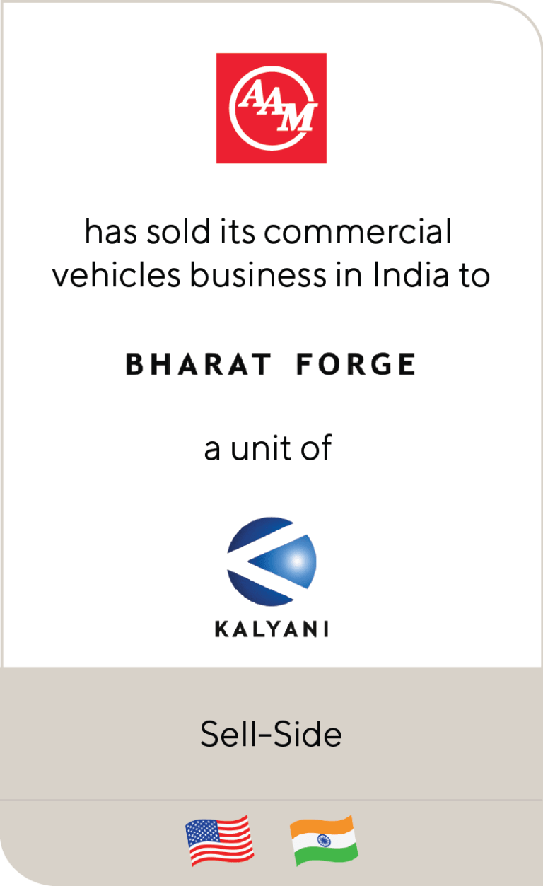American Axle & Manufacturing has sold its commercial vehicles business ...