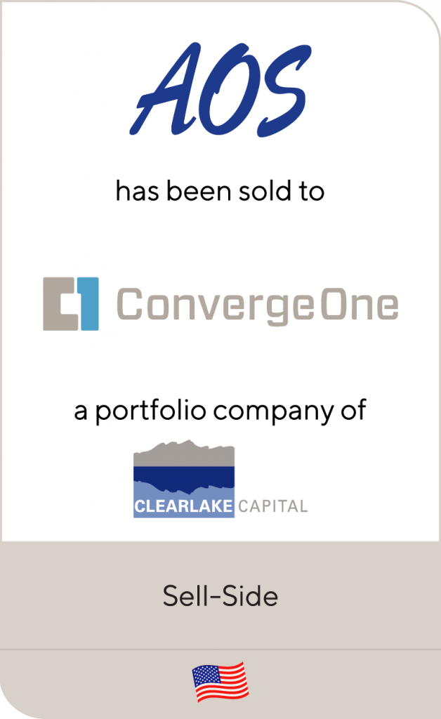 Alexander Open Systems has been sold to ConvergeOne a portfolio company ...