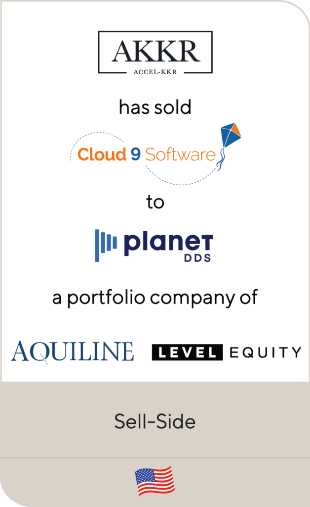Accel-KKR has sold Cloud 9 Software to Planet DDS, a portfolio company of Aquiline Capital ...