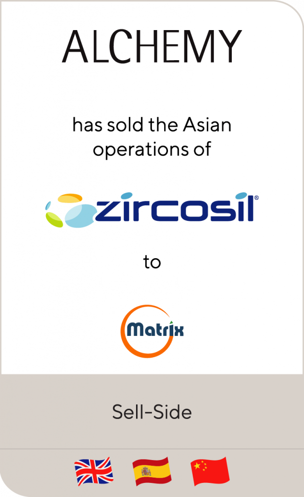 Alchemy Special Opportunities has sold Zircosil to Trebol, Torrecid ...
