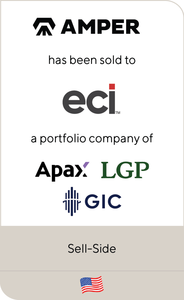 Amper has been sold to ECI Software Solutions, a portfolio company of ...