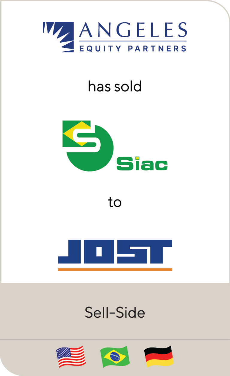Angeles Equity Partners has sold Siac do Brasil Ltda to JOST - Lincoln ...