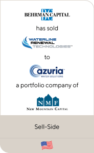 Behrman Capital has sold Waterline Renewal Technologies to Azuria Water ...