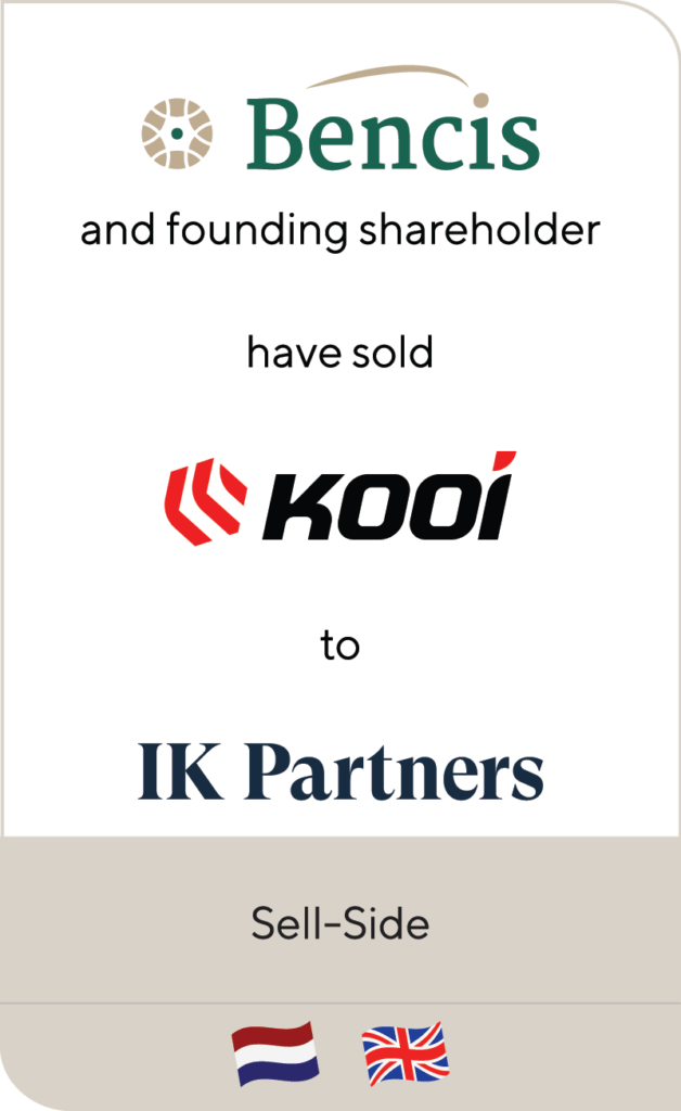 Bencis and the founding shareholder have sold Kooi to IK Partners - Lincoln International LLC