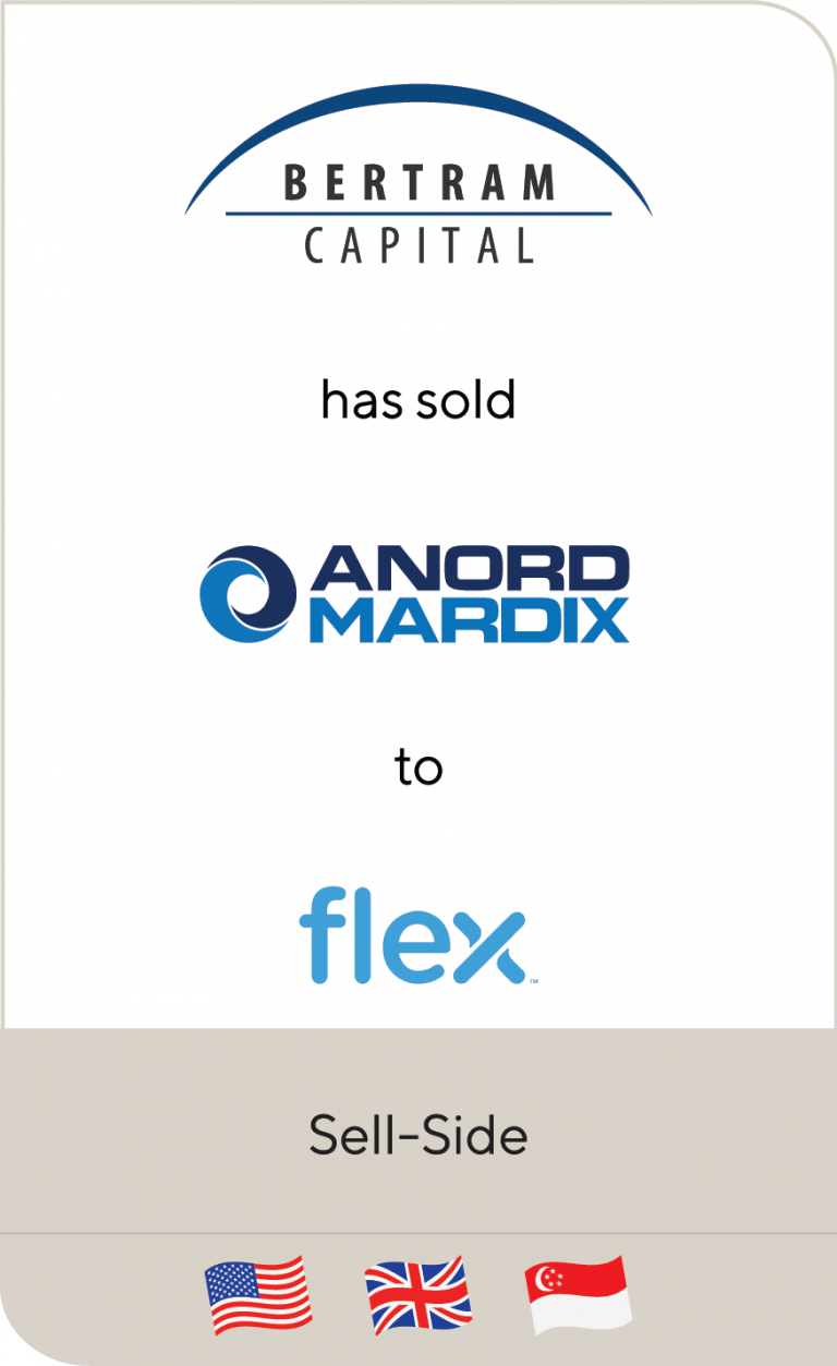 Bertram Capital has sold Anord Mardix to Flex (NASDAQ:FLEX) - Lincoln ...