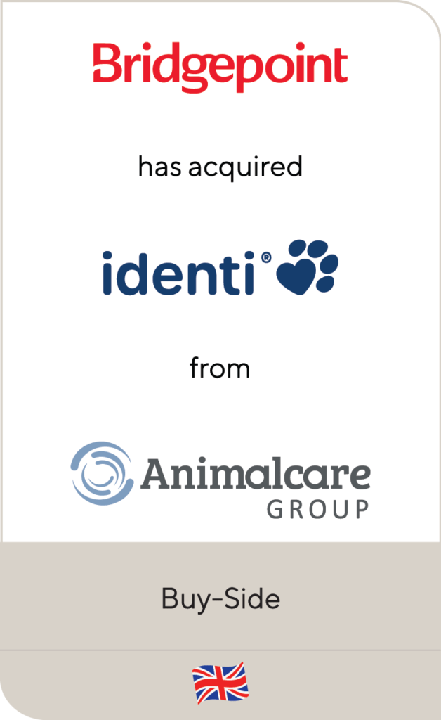 Bridgepoint Growth has acquired Identicare from Animalcare Group ...