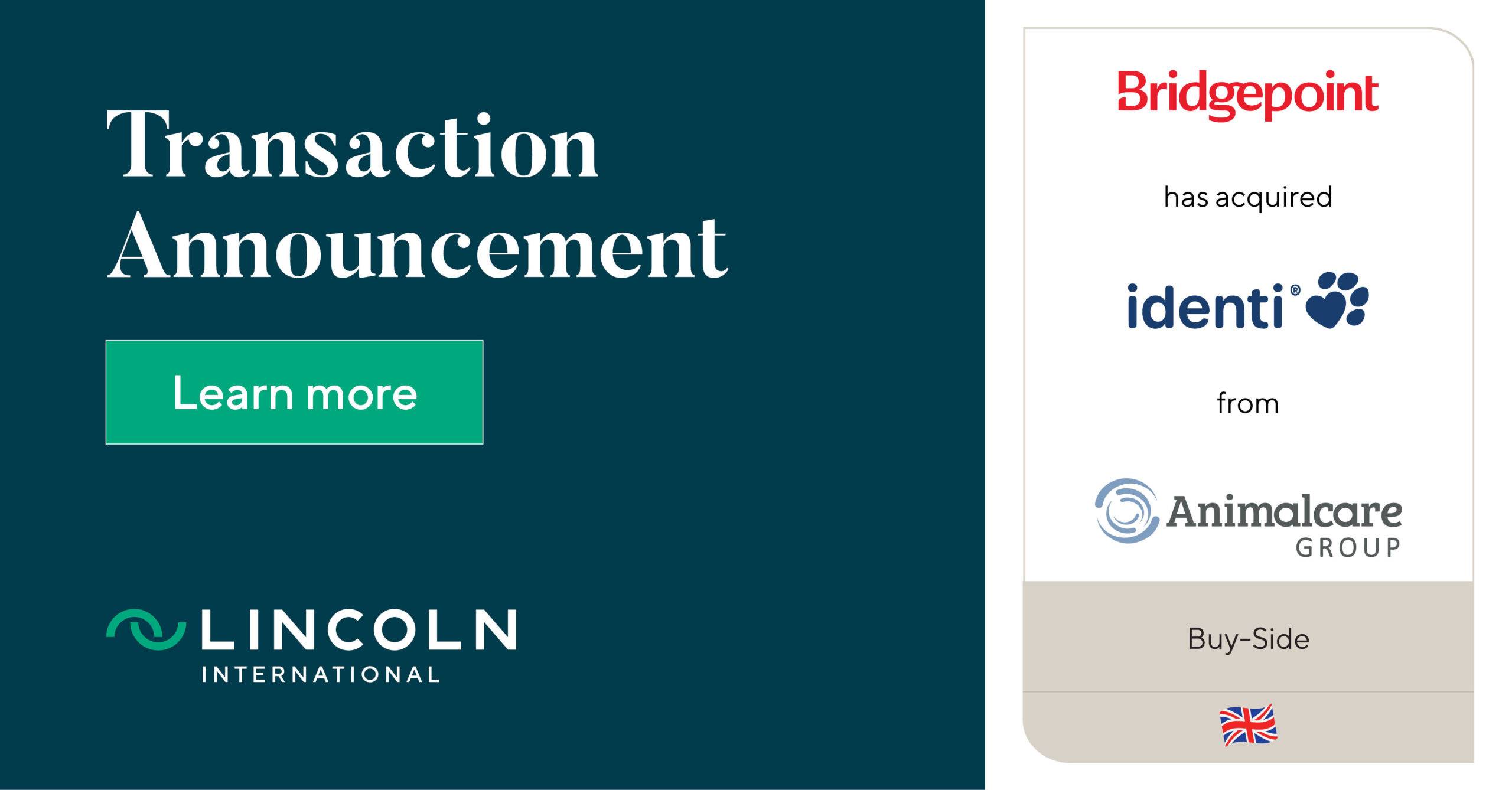 Bridgepoint Growth has acquired Identicare from Animalcare Group ...