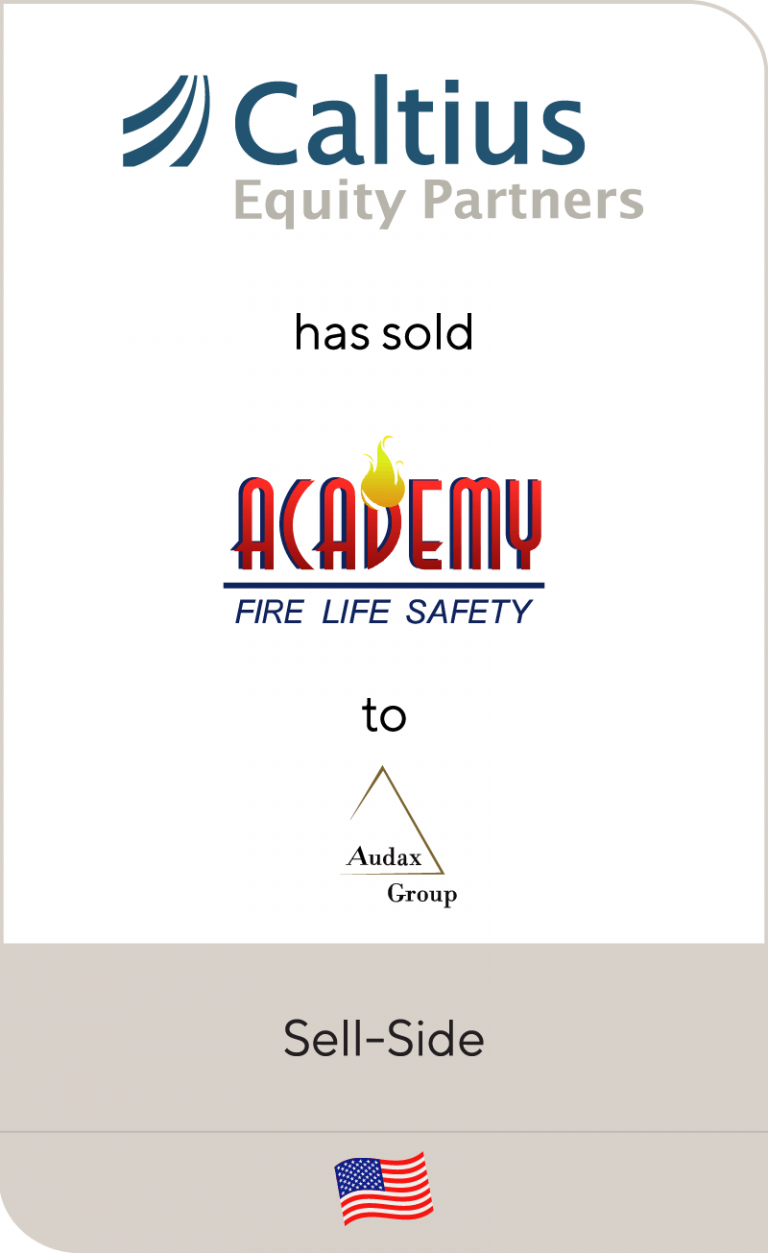 Caltius Equity Partners has sold Academy Fire Life Safety to Audax Private Equity - Lincoln ...