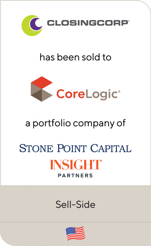 ClosingCorp has been sold to CoreLogic, a portfolio company of Stone ...