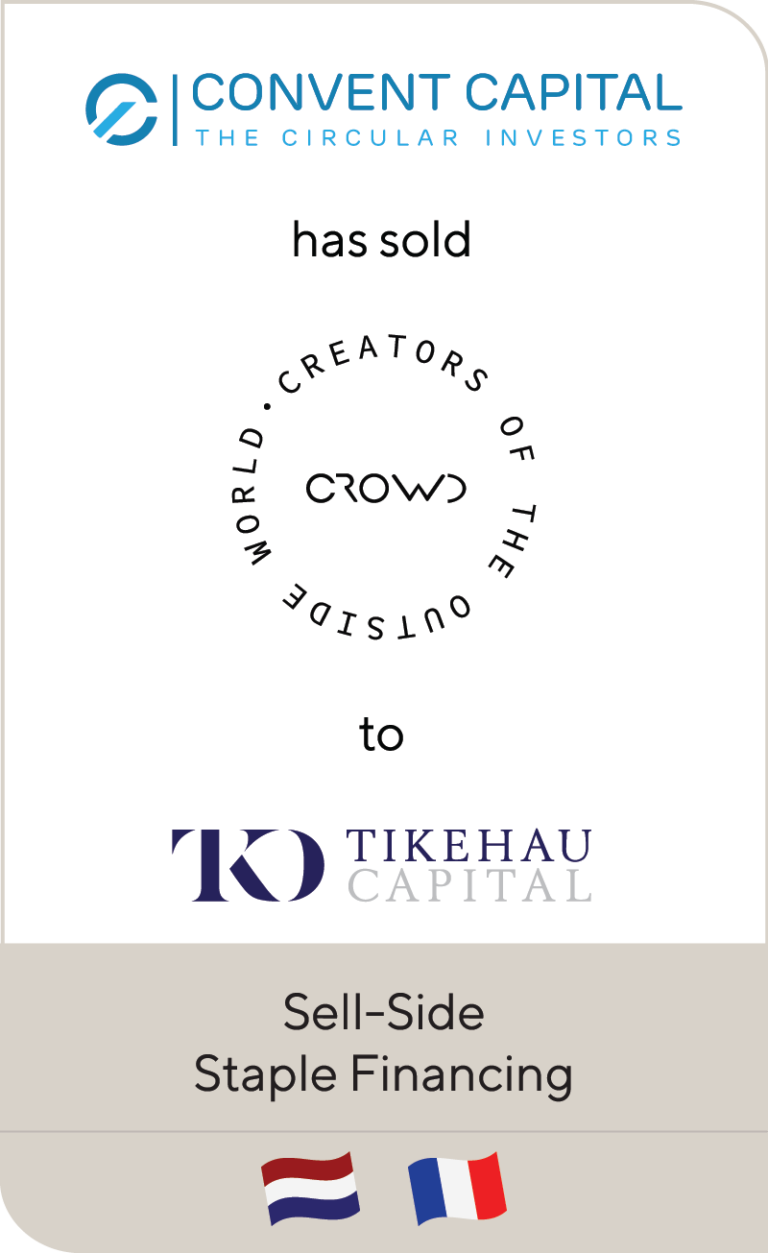 Convent Capital has sold CROWD to Tikehau Capital - Lincoln ...