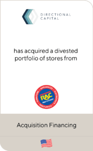 Directional Capital has acquired a divested portfolio of stores from ...