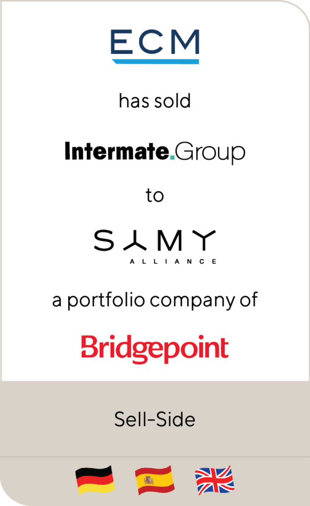 ECM has sold Intermate Group to Samy Alliance, a portfolio company of ...