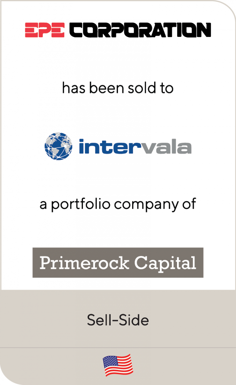 EPE Corporation has been sold to Intervala, a portfolio company of ...