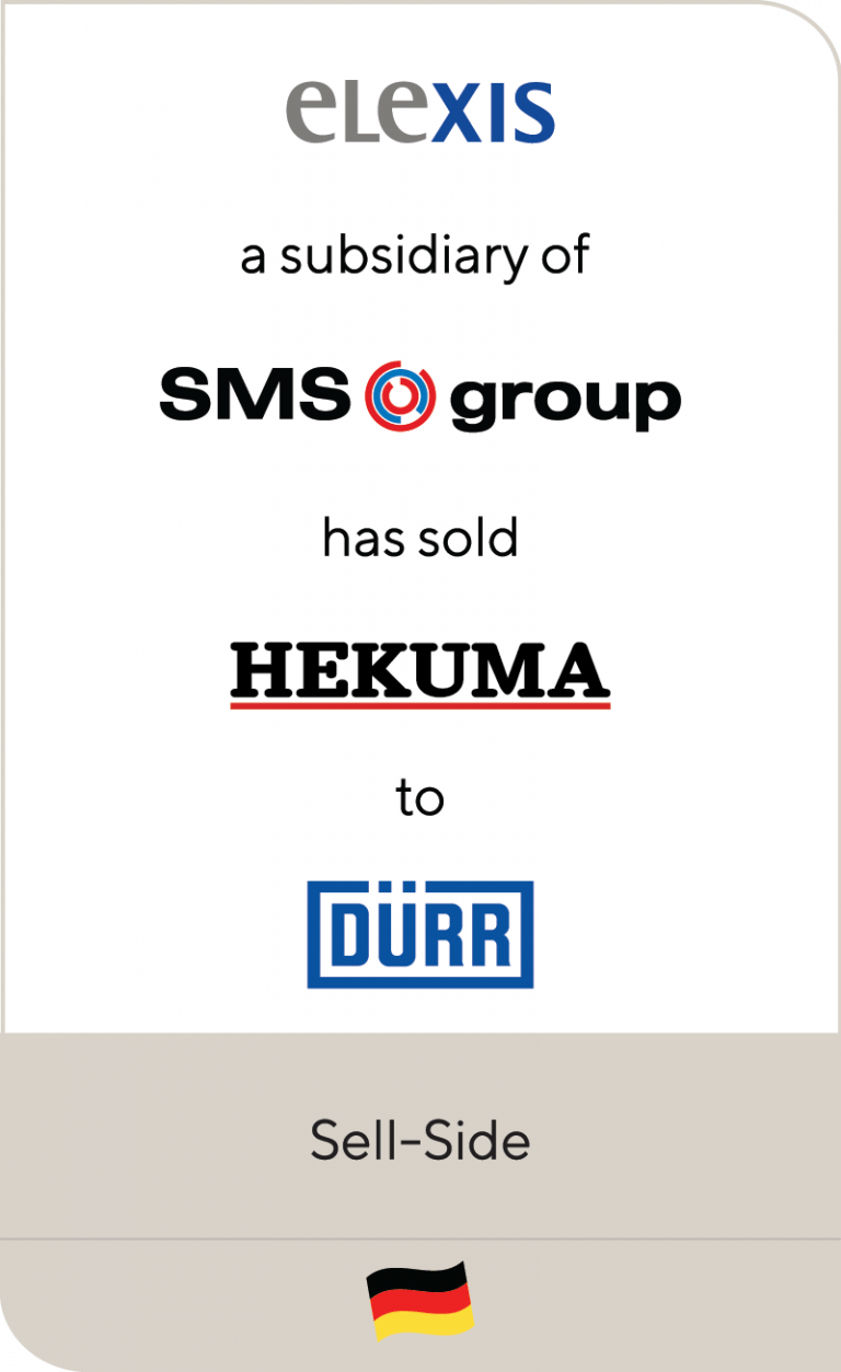 elexis has sold HEKUMA to Dürr - Lincoln International LLC