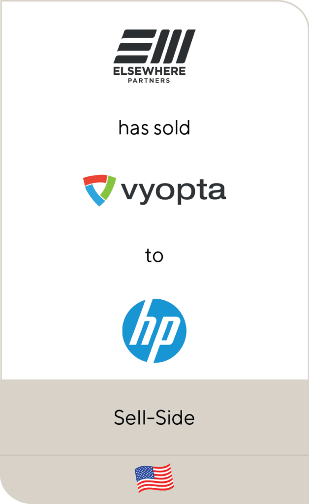Elsewhere Partners has sold Vyopta to HP - Lincoln International LLC