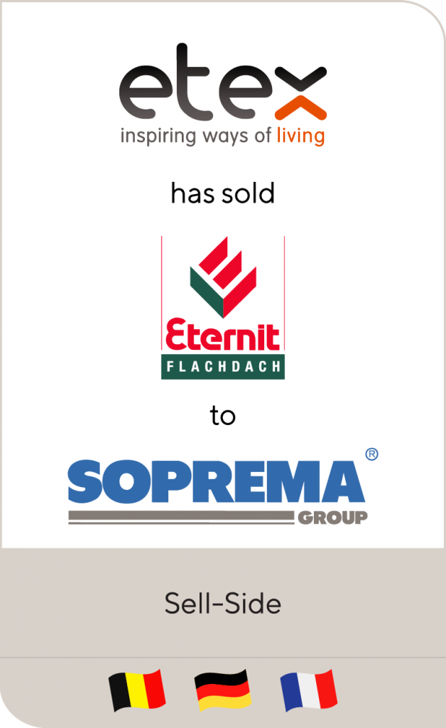 Etex has sold Eternit Flachdach to Soprema - Lincoln International LLC