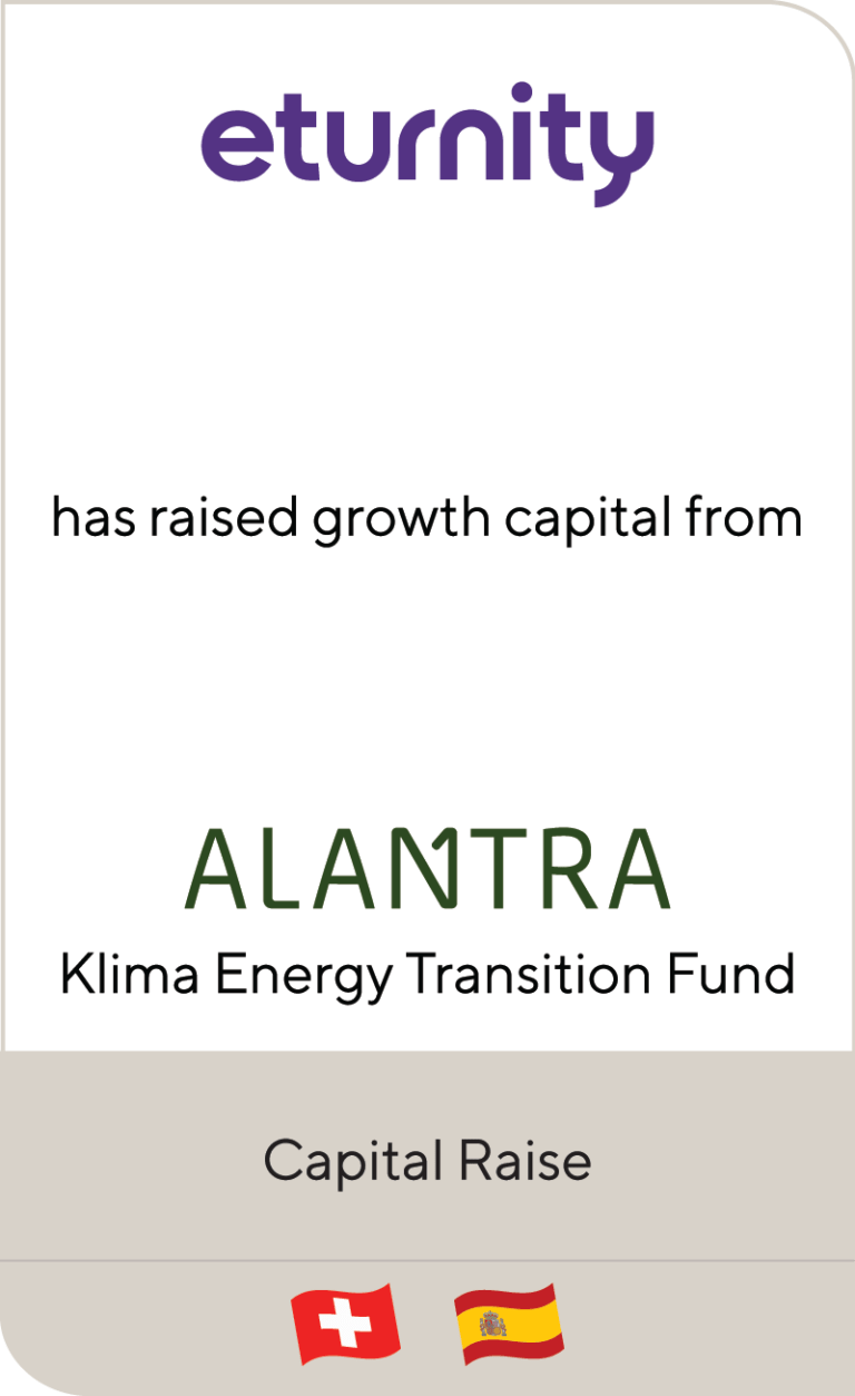 Eturnity has raised growth capital from Alantra Klima Energy Transition Fund - Lincoln ...