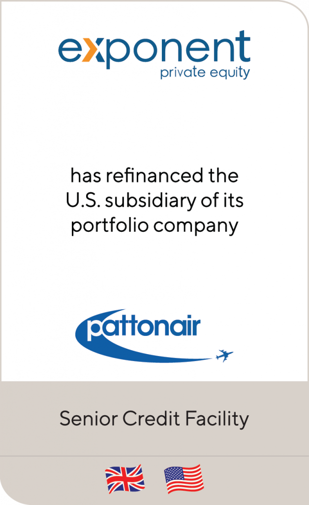 Exponent Private Equity has refinanced the U.S. Subsidiary of its ...