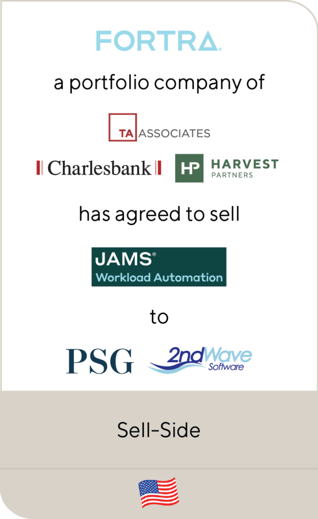 Fortra has agreed to sell JAMS to PSG Equity and 2ndWave Software ...