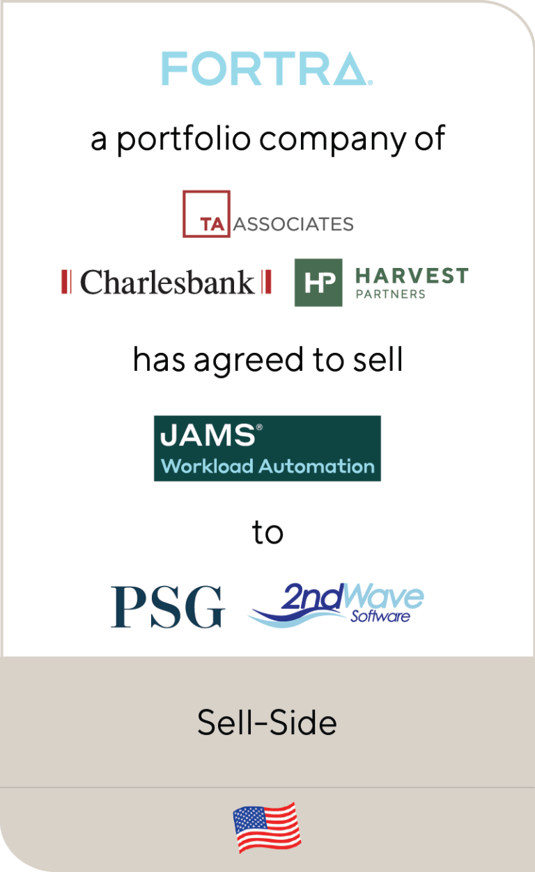Fortra has agreed to sell JAMS to PSG Equity and 2ndWave Software ...