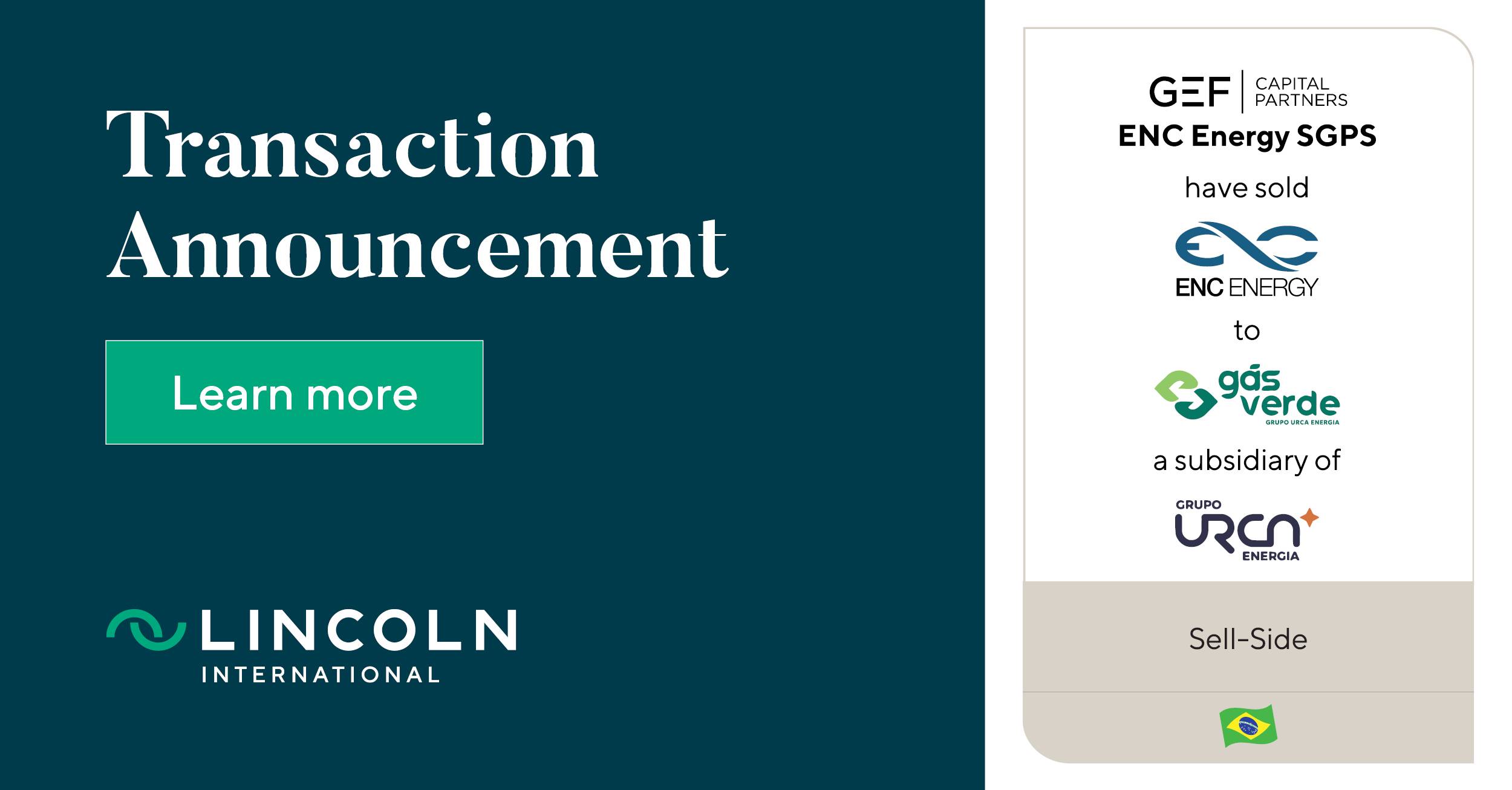 GEF Capital Partners and ENC Energy SGPS have sold ENC Energy Brazil to ...