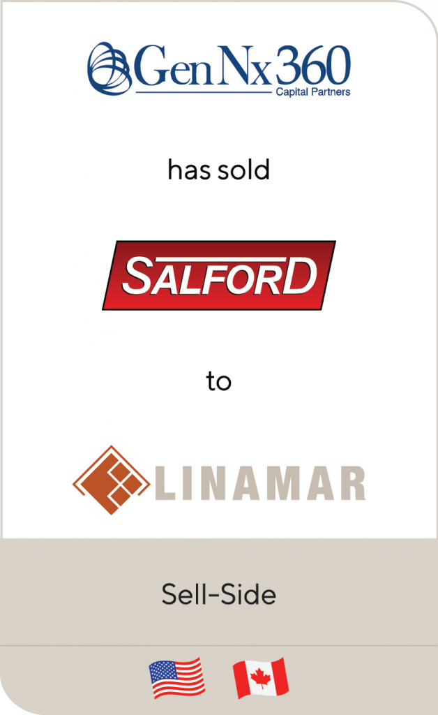 GenNx360 has sold Salford to Linamar - Lincoln International LLC