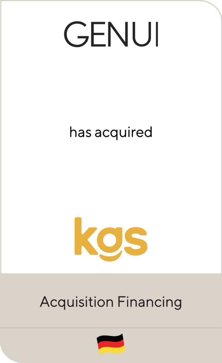 GENUI has acquired KGS Software - Lincoln International LLC
