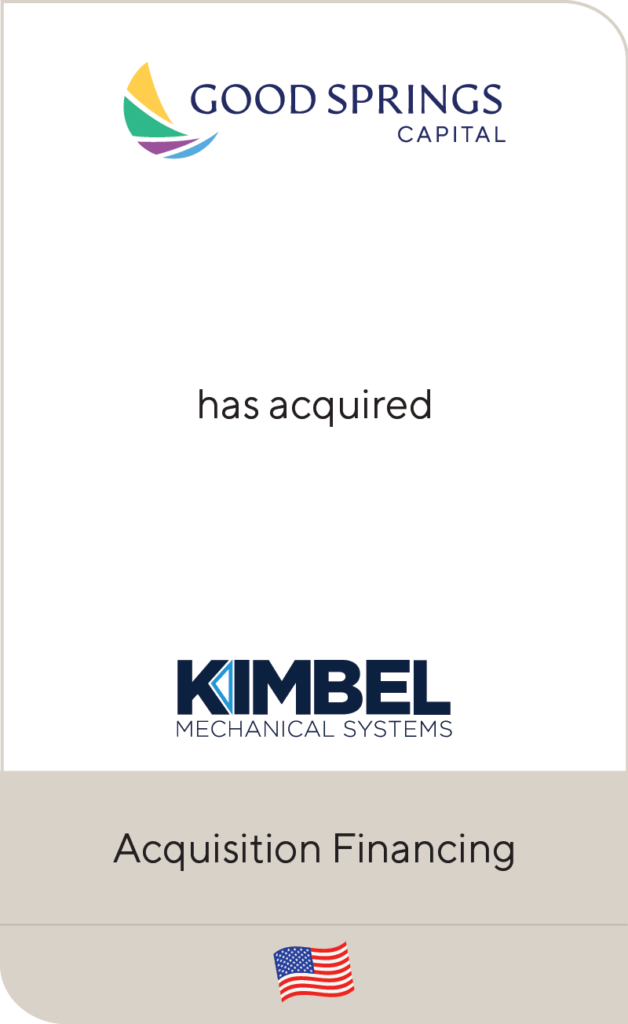 Good Springs Capital has acquired Kimbel Mechanical Systems - Lincoln ...