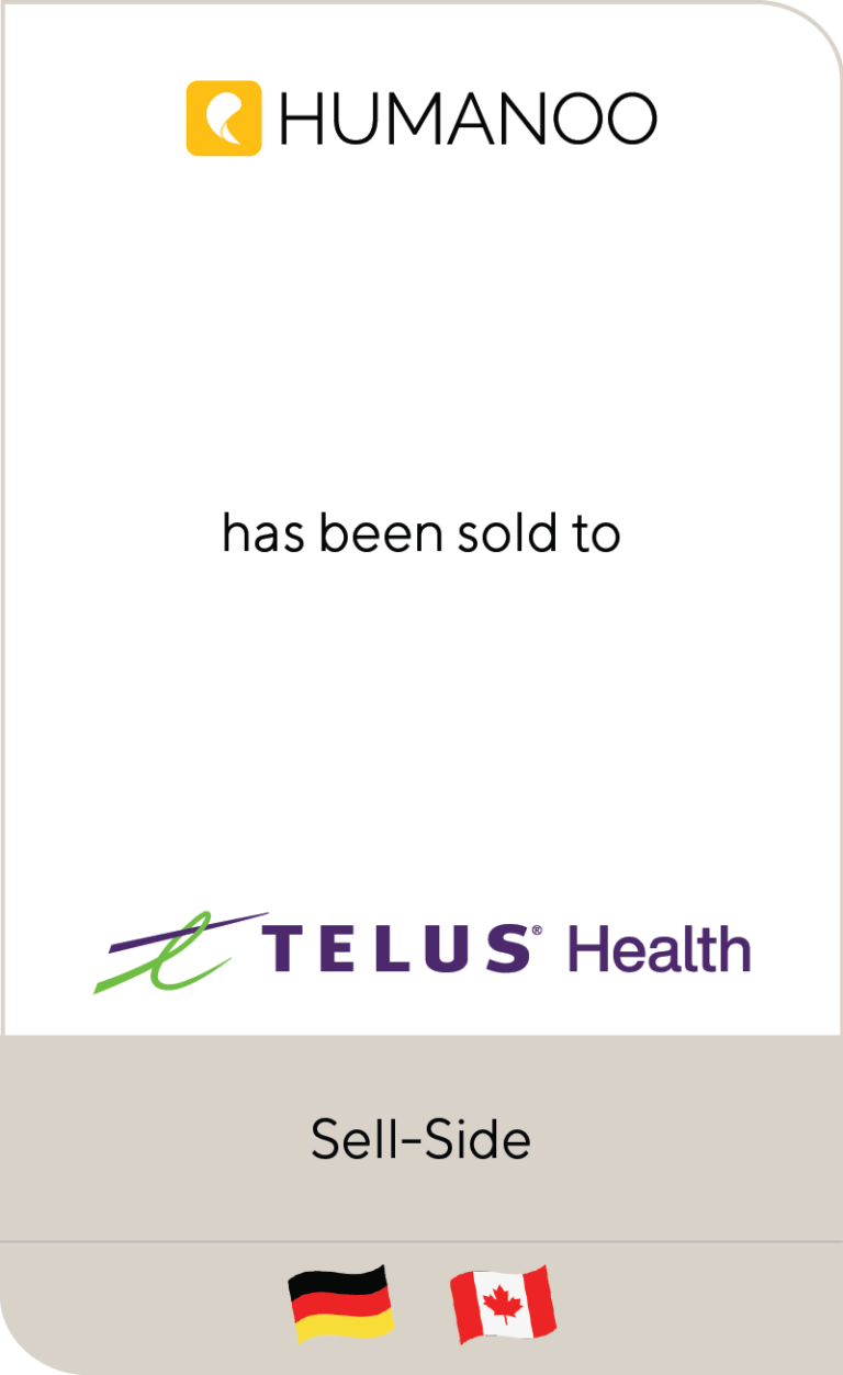 HUMANOO has been sold to TELUS Health - Lincoln International LLC