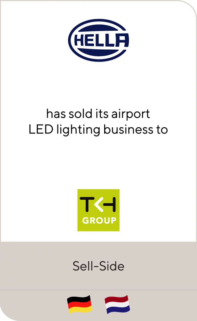 HELLA Group has sold its airport LED lighting activities to TKH Group ...