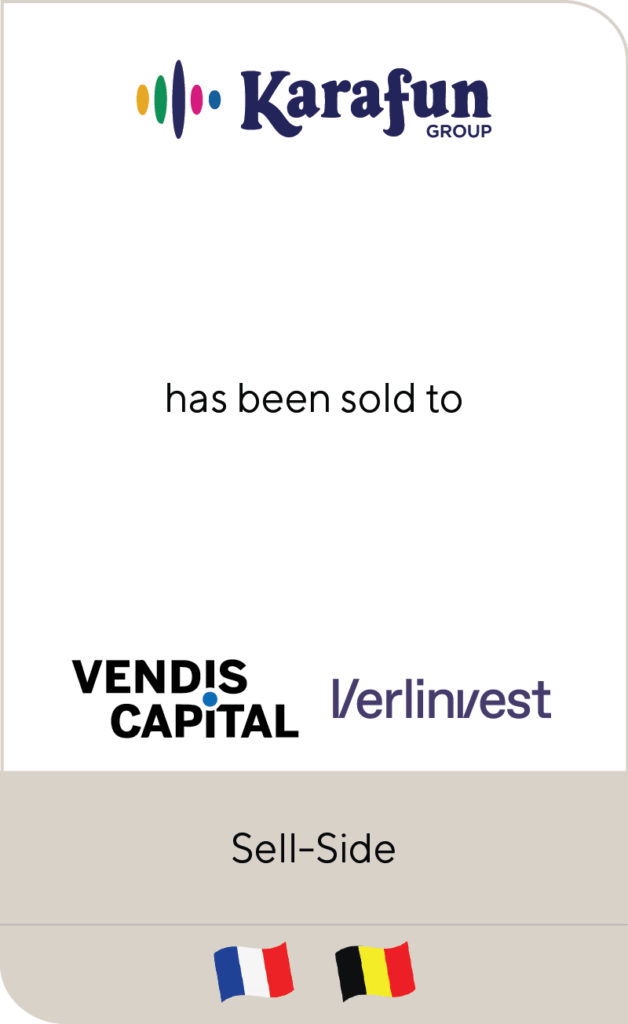 KaraFun has been sold to Vendis Capital and Verlinvest - Lincoln International LLC