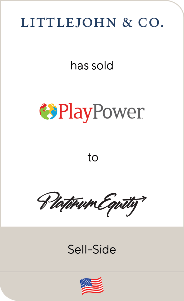 Littlejohn & Co. has sold PlayPower to Platinum Equity - Lincoln ...