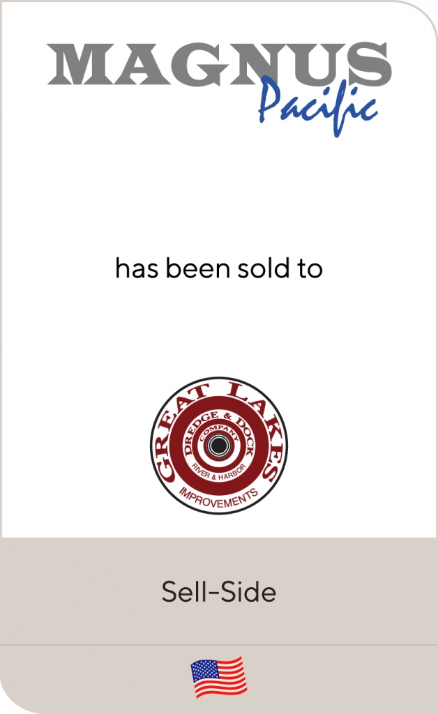 Magnus Pacific Corporation has been sold to Great Lakes Dredge & Dock ...