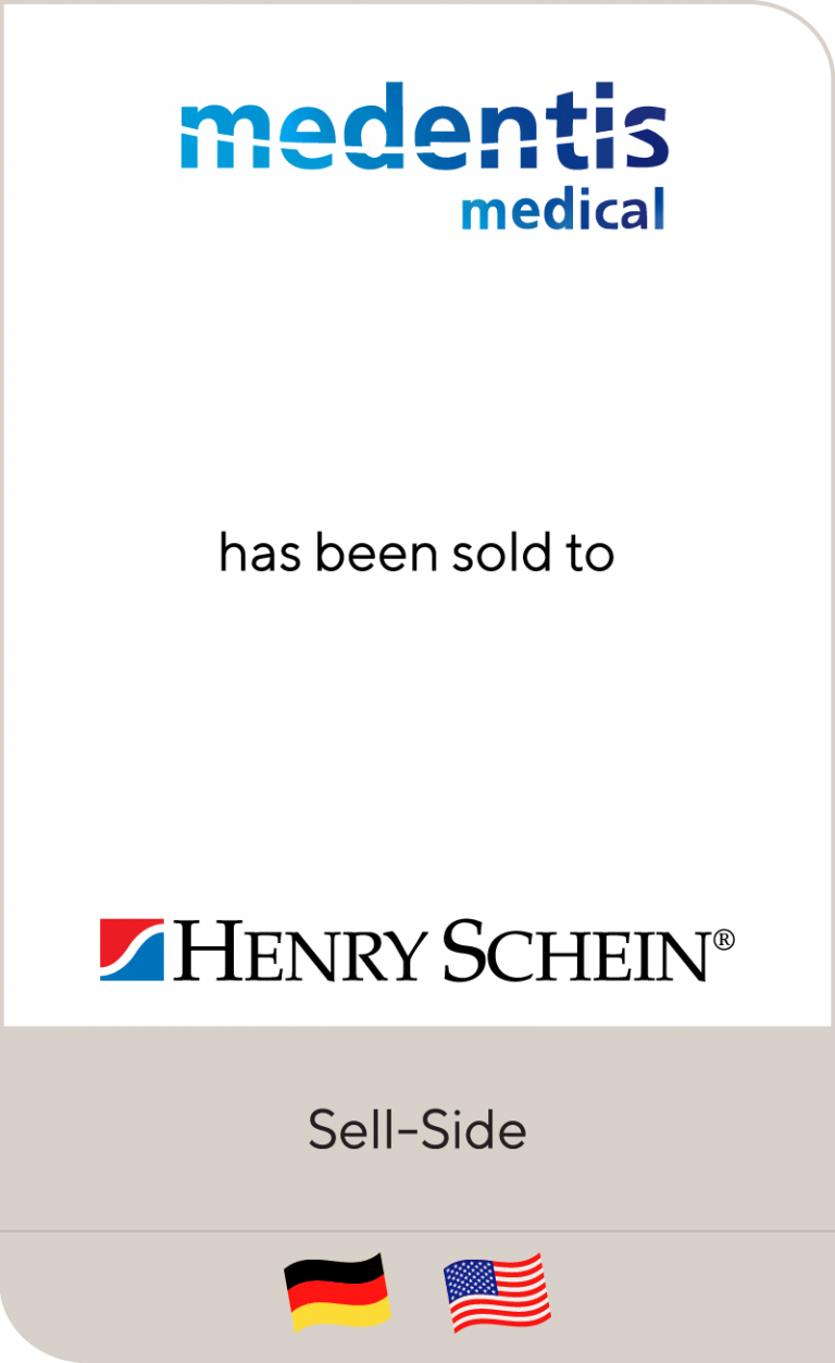 Medentis medical has been sold to Henry Schein - Lincoln International LLC