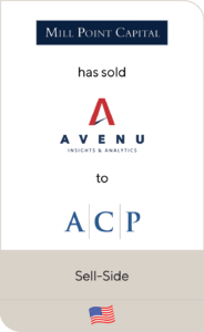 Mill Point Capital has sold Avenu Insights & Analytics to Arlington ...