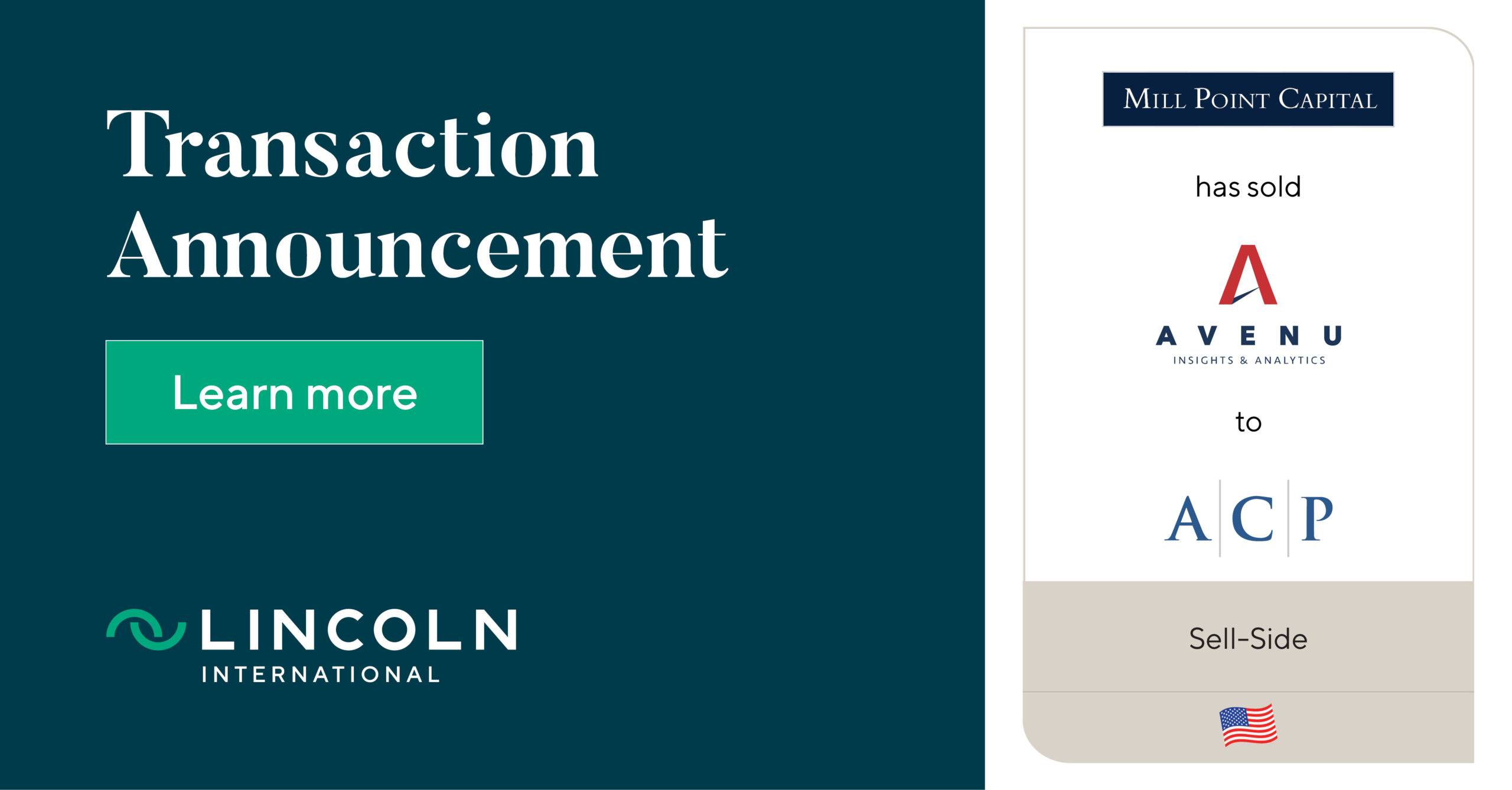 Mill Point Capital has sold Avenu Insights & Analytics to Arlington ...