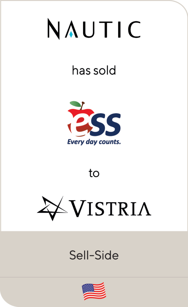 Nautic Partners has sold ESS to Vistria Group - Lincoln International LLC