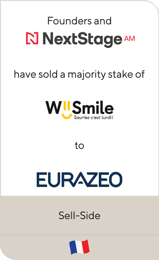 Founders and NextStage AM have sold a majority stake of WiiSmile to Eurazeo - Lincoln ...