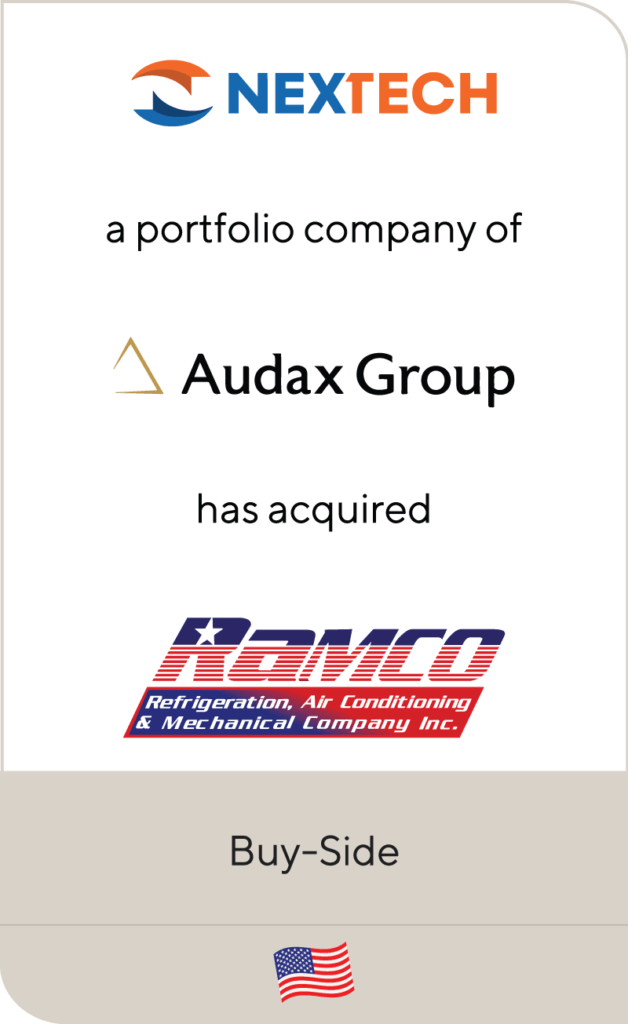 Nextech, a portfolio company of Audax Group, has acquired Ramco ...