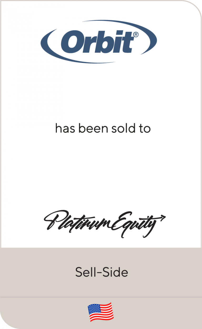 Orbit Irrigation Products and Hydro-Rain have been sold to Platinum ...