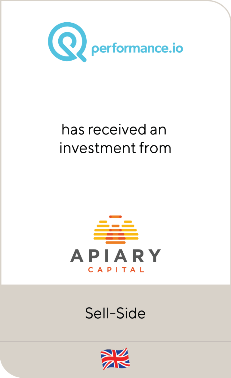 Performance.io has received an investment from Apiary Capital - Lincoln ...