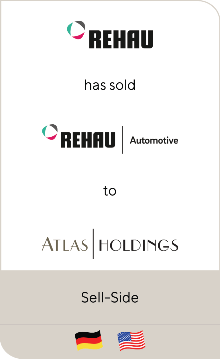 REHAU Group has sold REHAU Automotive to Atlas Holdings - Lincoln ...