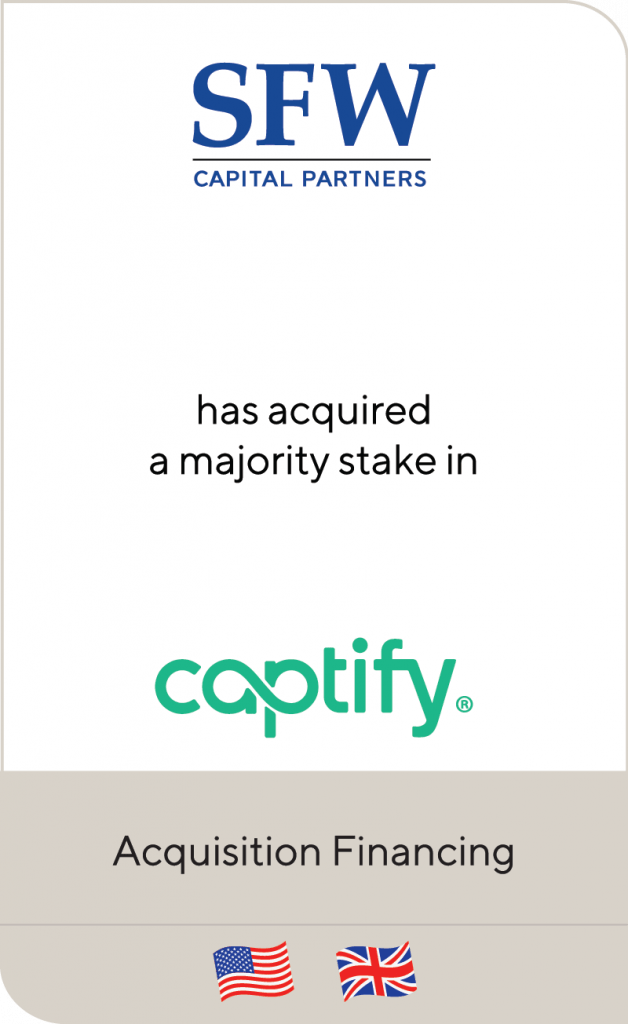 SFW Capital Partners has acquired a majority stake in Captify ...