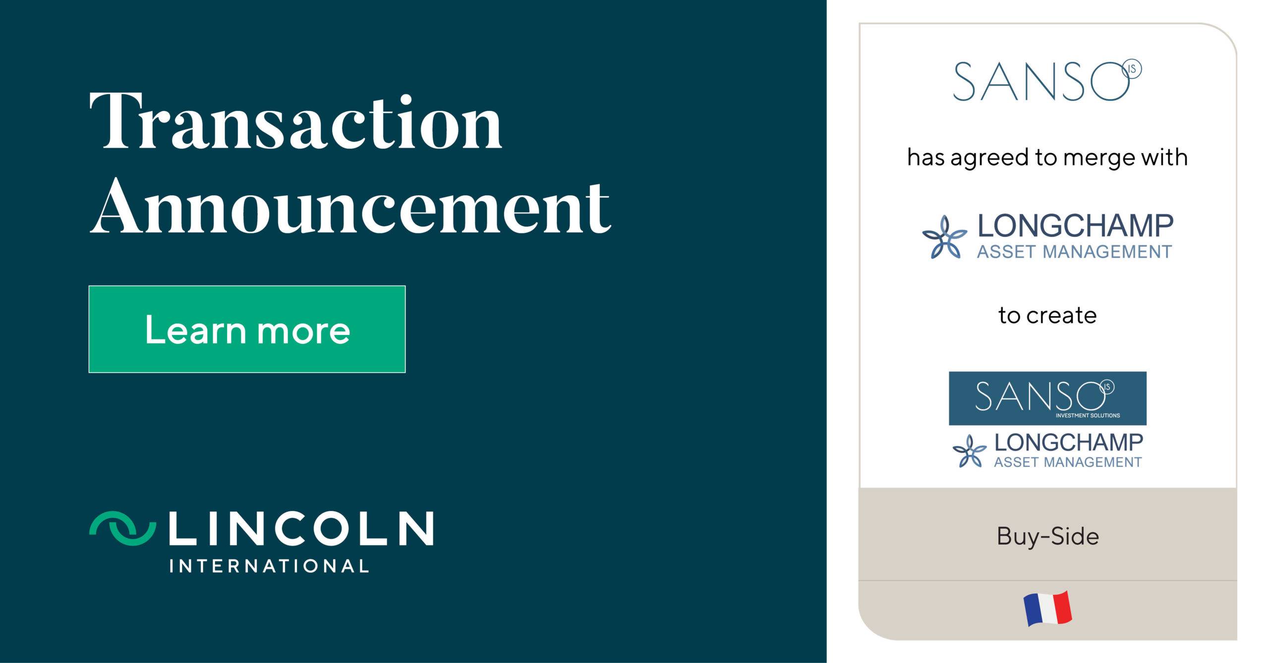 Sanso Investment Solutions has agreed to merge with Longchamp Asset ...