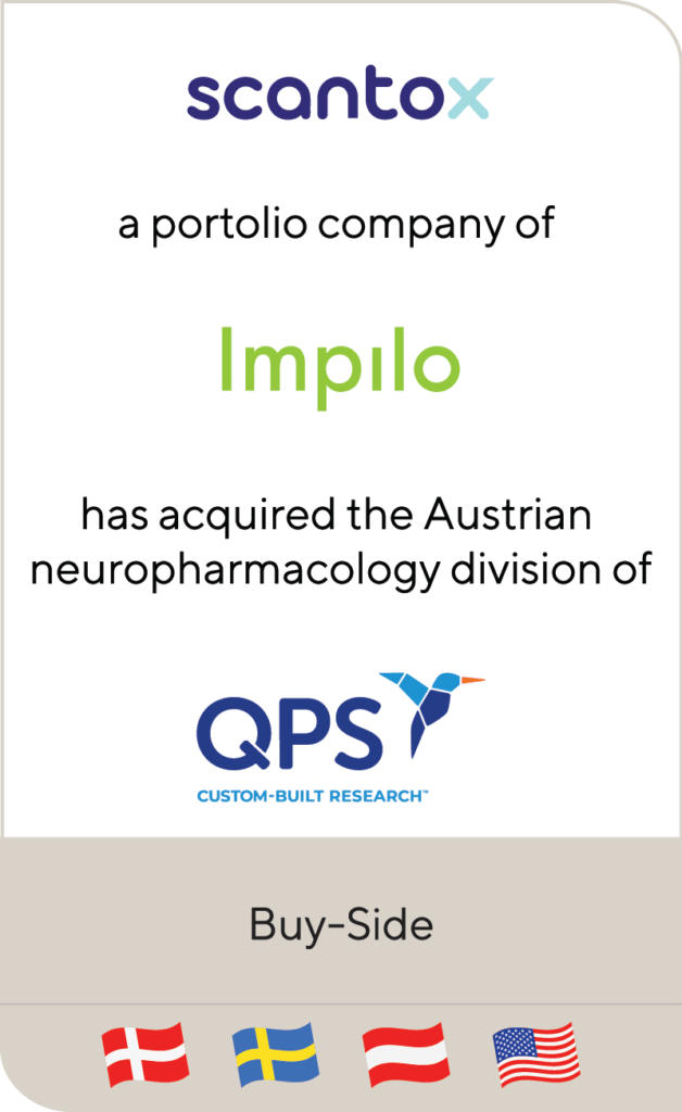 Scantox Group, a portfolio company of Impilo, has acquired QPS Austria ...