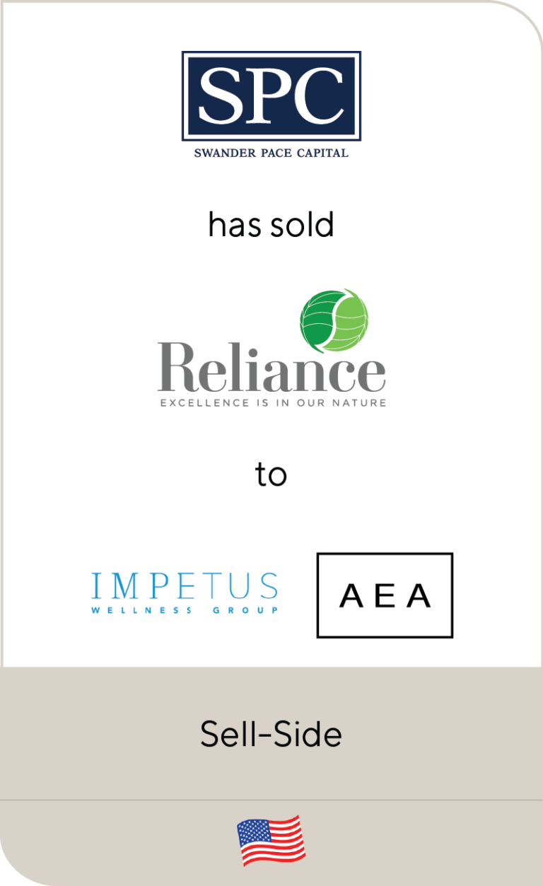 Swander Pace Capital has sold Reliance Vitamin to Impetus Wellness ...
